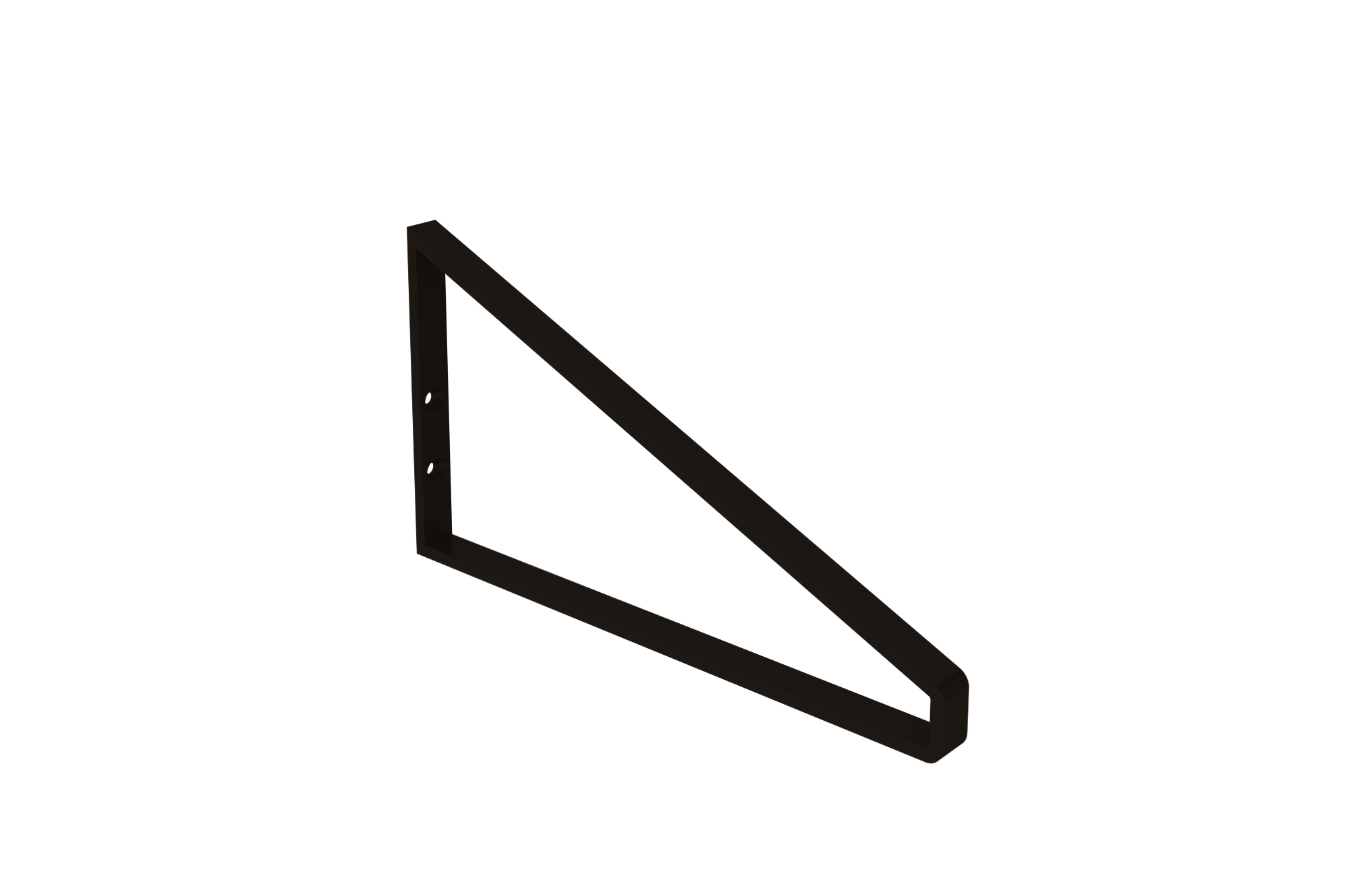 Designs of Distinction, Mid Century Triangle Bracket 12" — Mouldings.com