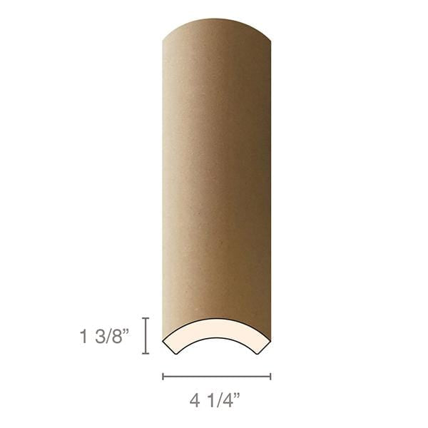 MDF Radius Corners, Econo Qtr Rnd (accepts 3/4" plywood), 3" Radius, 4 ...