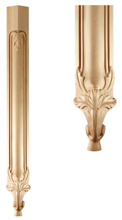 Traditional Collection, Traditional Leg, 1/2"w x 34 1/2'"h x 3 1/2''d ...