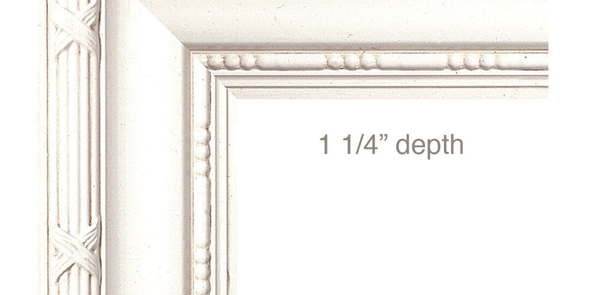 Reed & Ribbon with Bead & Barrel (Repeats 4 3/4), 4 1/2''w x 1 1/4''d ...