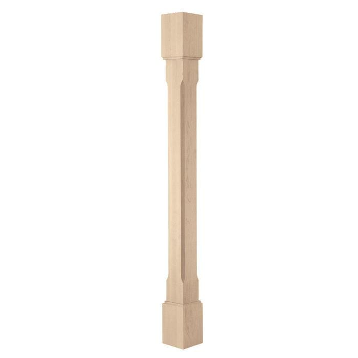 Metro Bar Column, 3 3/4" Sq x 40 5/8"h — Mouldings.com